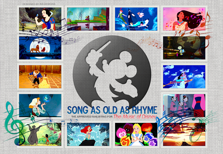 SONG AS OLD AS RHYME • the MUSIC OF DISNEY fanlisting